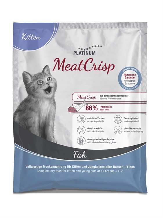 Prov, Platinum Cat MeatCrisp Kitten Fish , 50 g